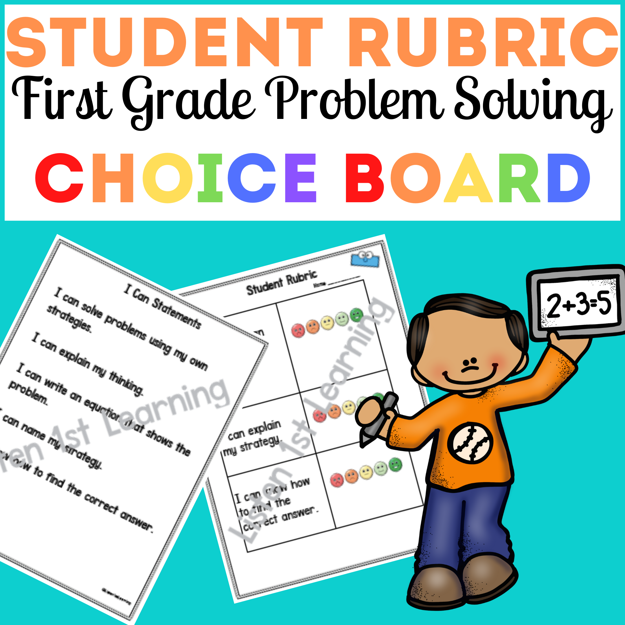 Student Rubric Problem Solving – Listen 1st Learning