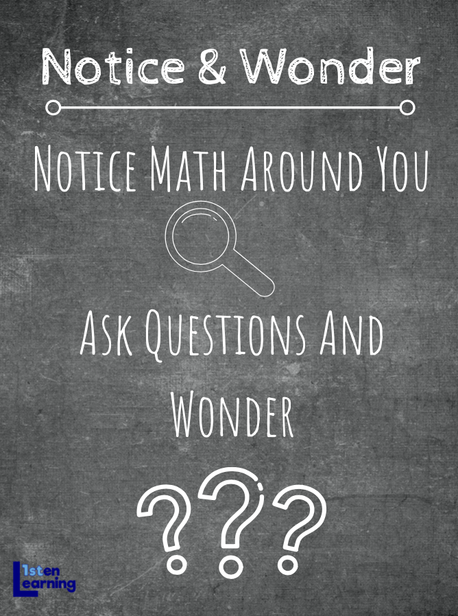 Mathematical Behavior Posters! – Listen 1st Learning