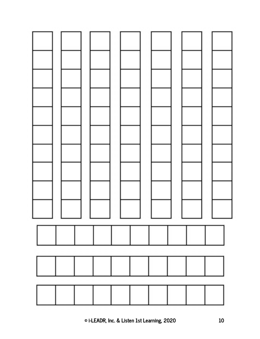 Printable Math Manipulative Kit – Listen 1st Learning