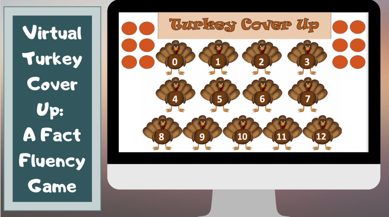 Turkey Cover Up Game (PDF and Virtual Game Boards) – Listen 1st Learning