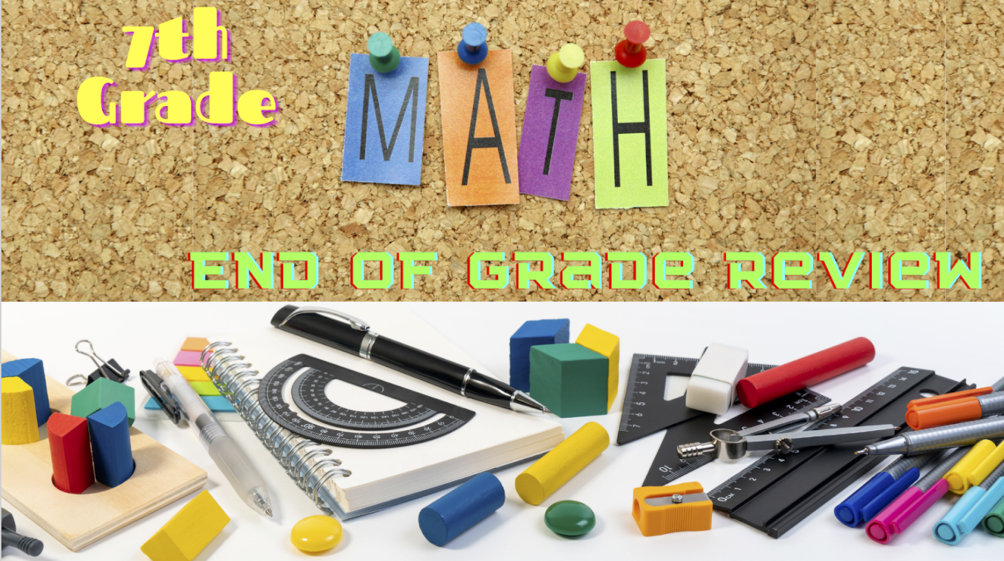 End of Grade Math Review: 7th Grade – Listen 1st Learning