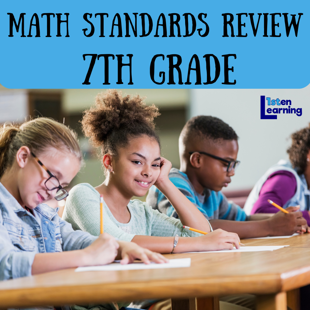 End of Grade Math Review: 7th Grade – Listen 1st Learning